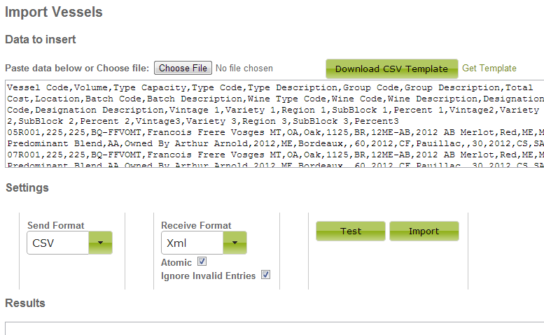 Vinsight Documentation | Vessels