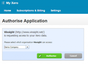 Vinsight Documentation | Connecting to Xero - Vinsight Documentation