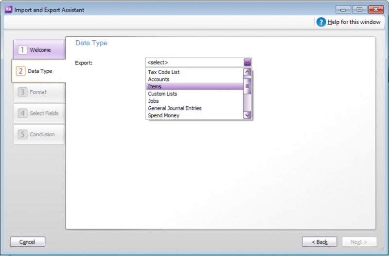 Vinsight Documentation | Importing Data from MYOB to Vinsight - Vinsight Documentation