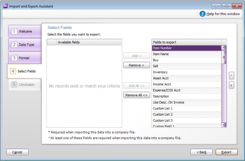 Vinsight Documentation | Importing Data from MYOB to Vinsight - Vinsight Documentation