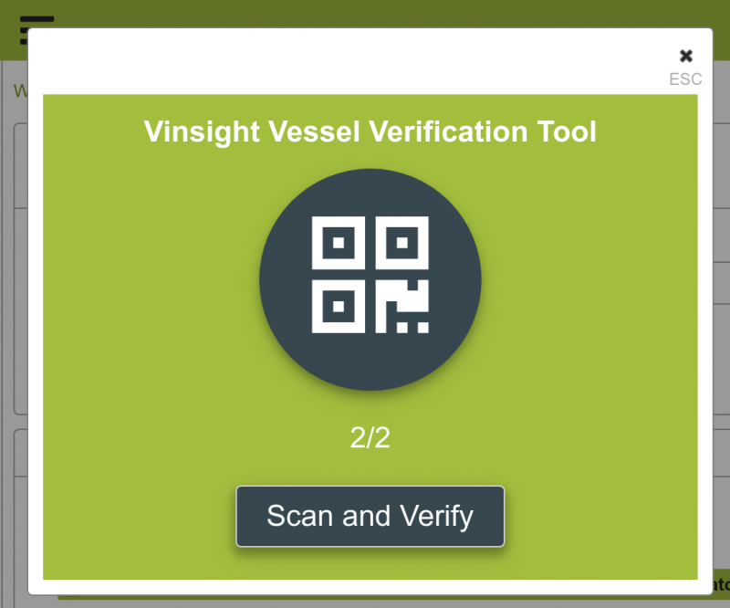 Vinsight Documentation | Winery Operation Vessels Verification In Vinsight - Vinsight Documentation