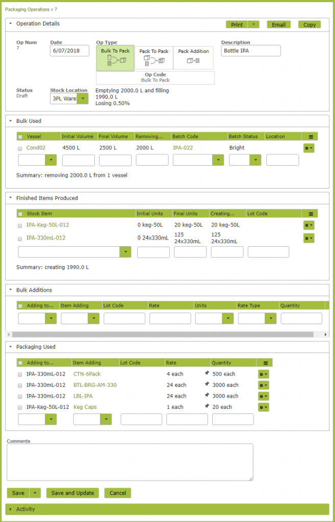 Vinsight Documentation | Bottling your Brew - Quick Overview - Vinsight Documentation