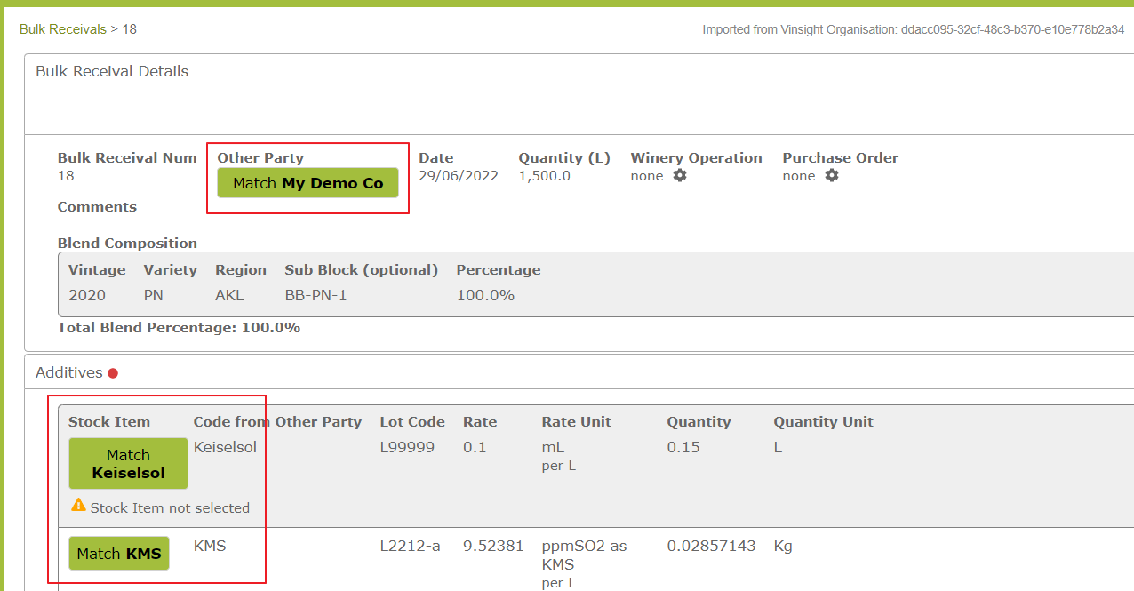Vinsight Documentation | Sending and Receiving bulk from other ...