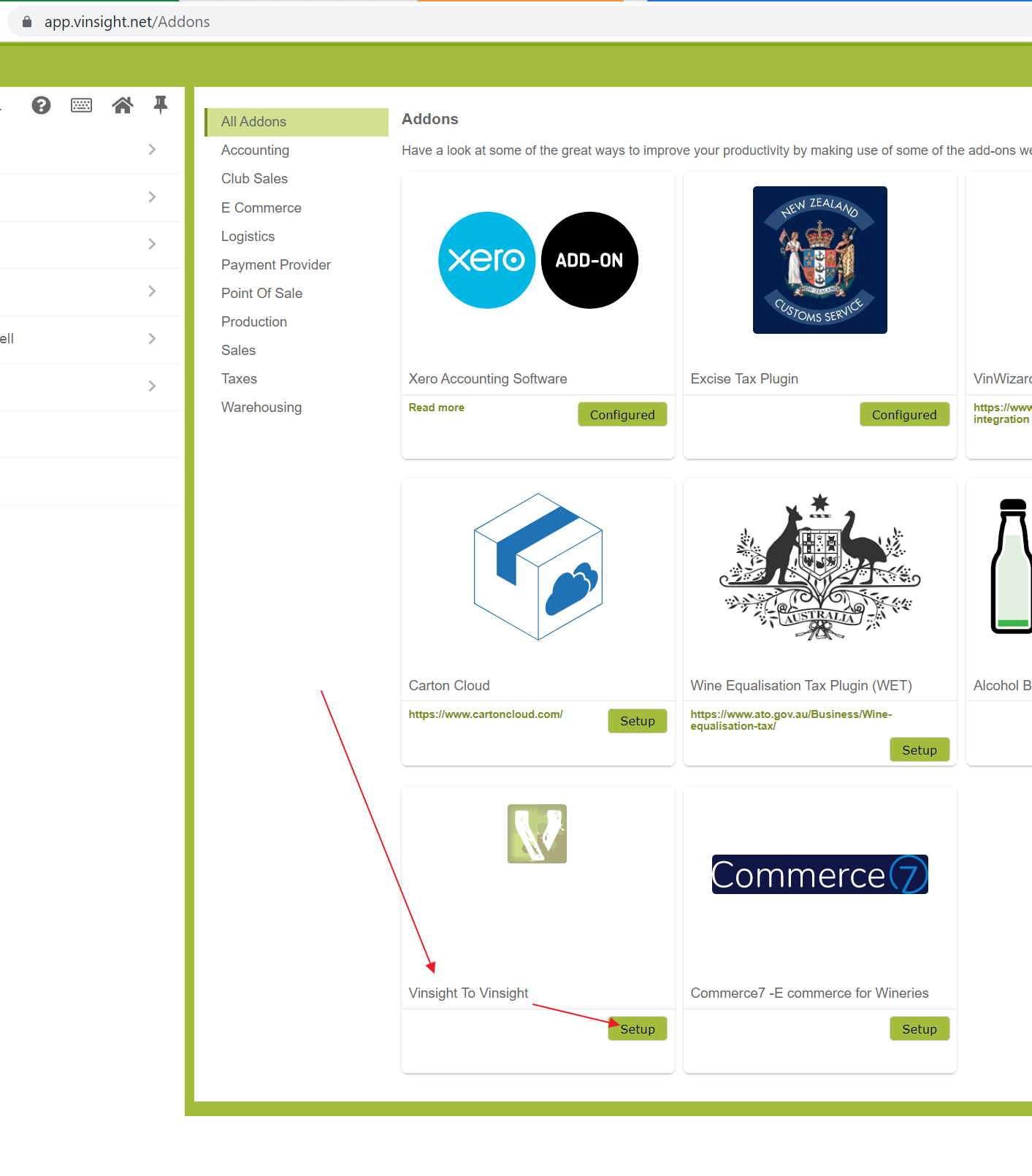Vinsight Documentation | Sending and Receiving bulk from other companies - Vinsight Documentation