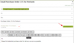 Vinsight Documentation | Purchase Orders - Vinsight Documentation