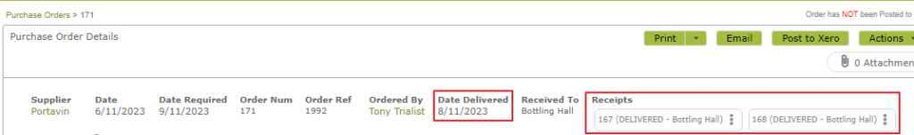 Vinsight Documentation | Purchase Orders - Vinsight Documentation